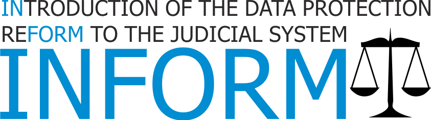 INtroduction of the data protection reFORM to the judicial system - E35